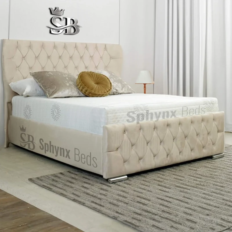 Kendal Wing Back Bed Frame Stylish and Comfortable Design